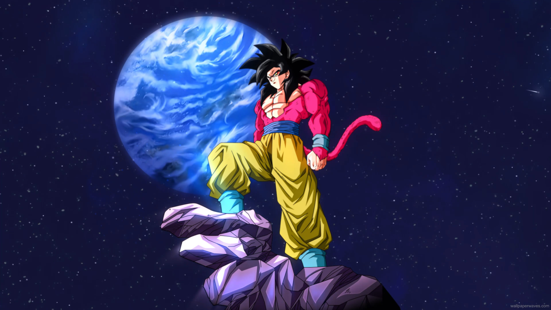 Dragon Ball GT: Goku Super Saiyan 4 Live Wallpaper