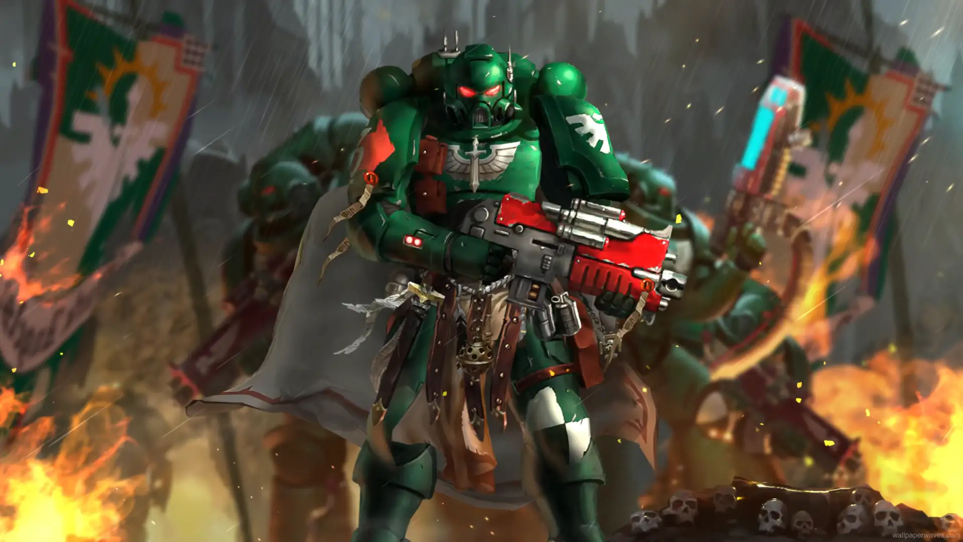 Dark Angels Warhammer 40k Live Wallpaper