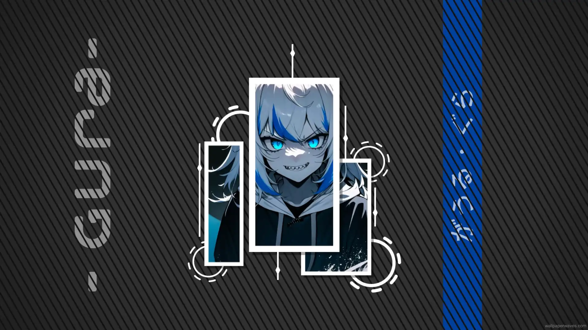 Gawr Gura Virtual Youtuber Live Wallpaper