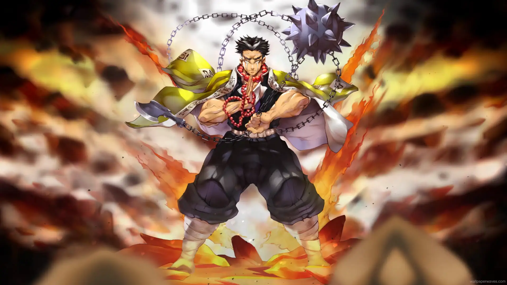 Gyomei Himejima Demon Slayer Live Wallpaper