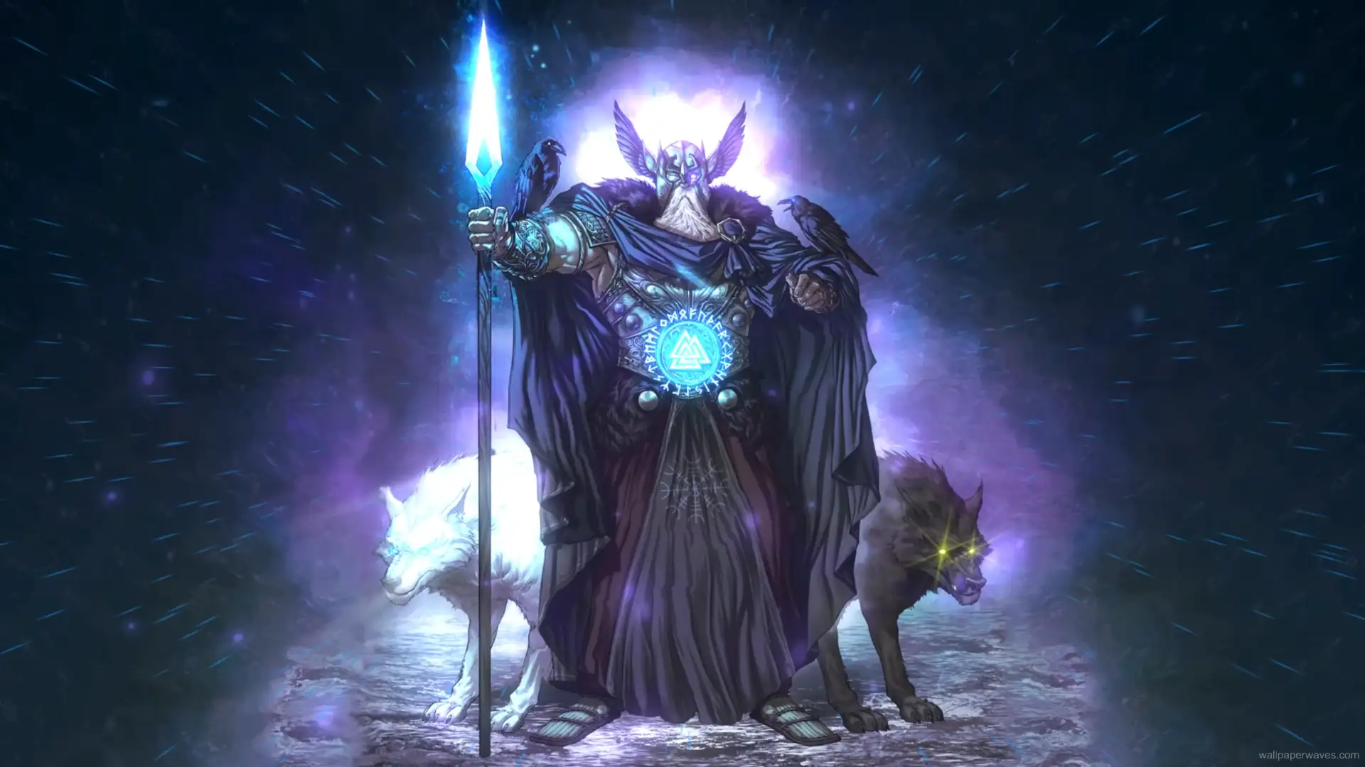 Odin The Allfather Live Wallpaper