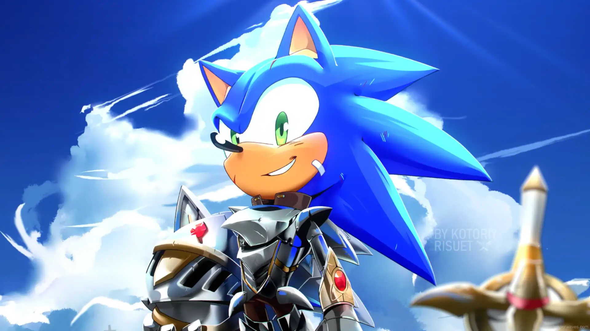 Sonic the Knight Live Wallpaper