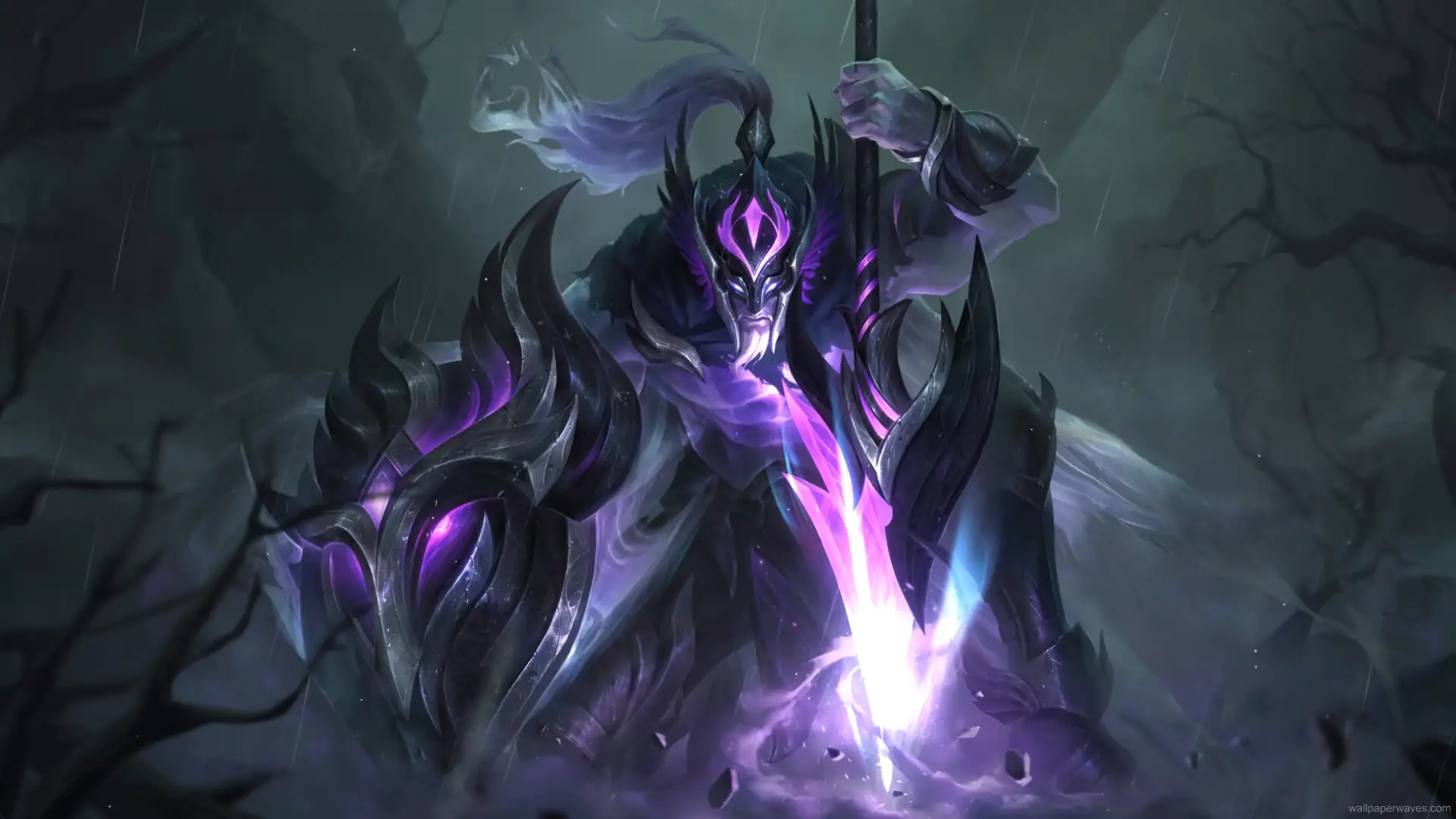 Ashen Knight Pantheon League Of Legends Live Wallpaper