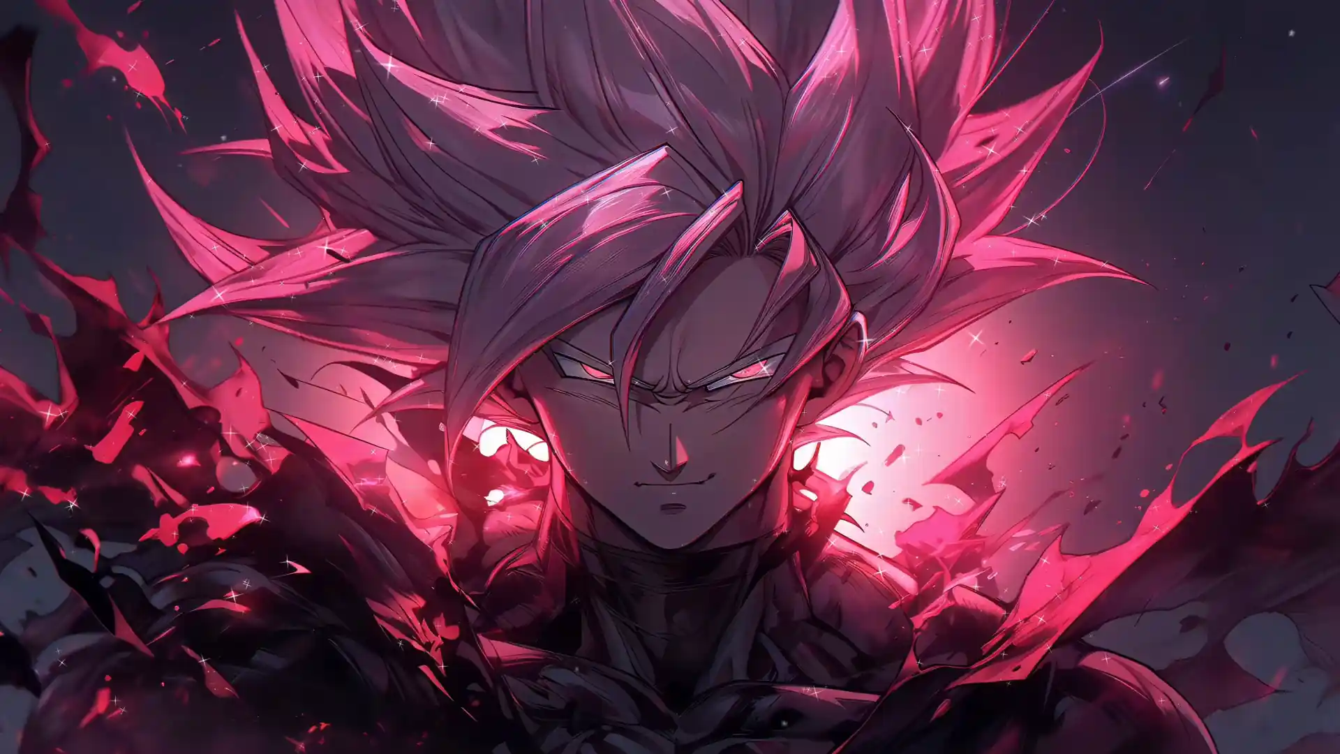 Goku Black Super Saiyan Rose Live Wallpaper