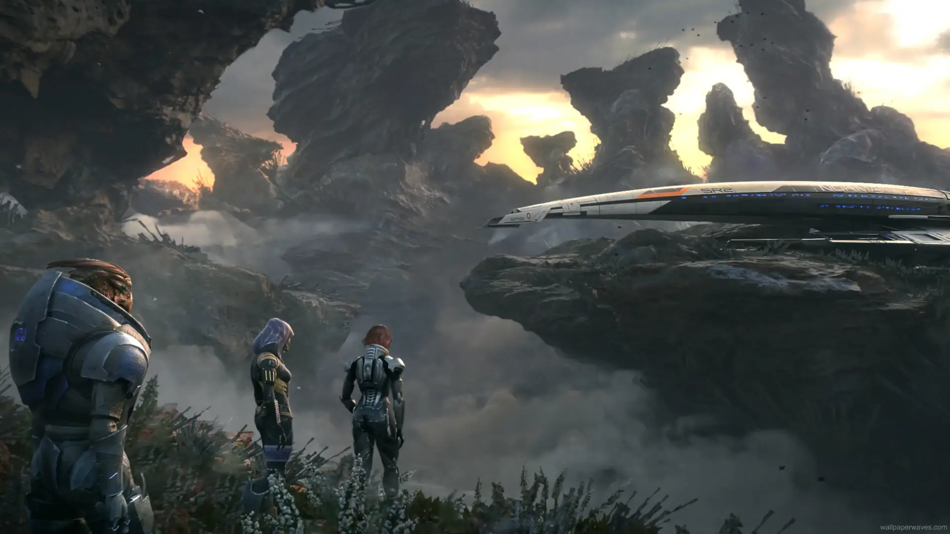 Mass Effect Normandy SR-2 Live Wallpaper