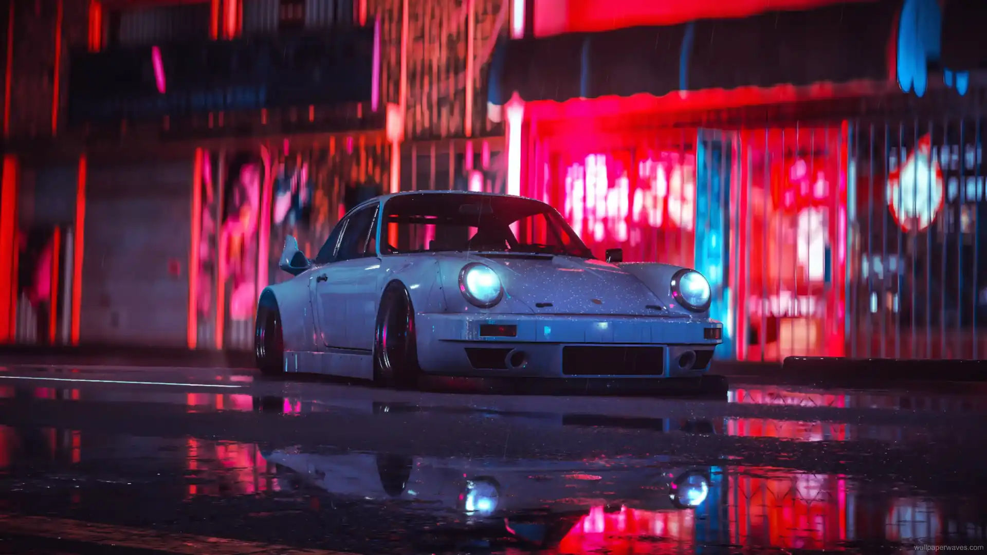 Retro Car Porsche 911 Live Wallpaper