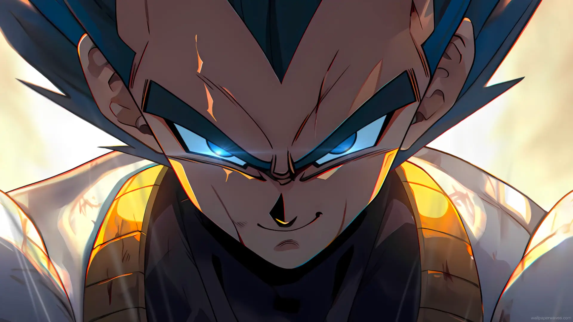 Vegeta Face Portrait Live Wallpaper