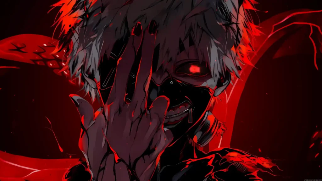 Kaneki Ken Red Aura Tokyo Ghoul Live Wallpaper