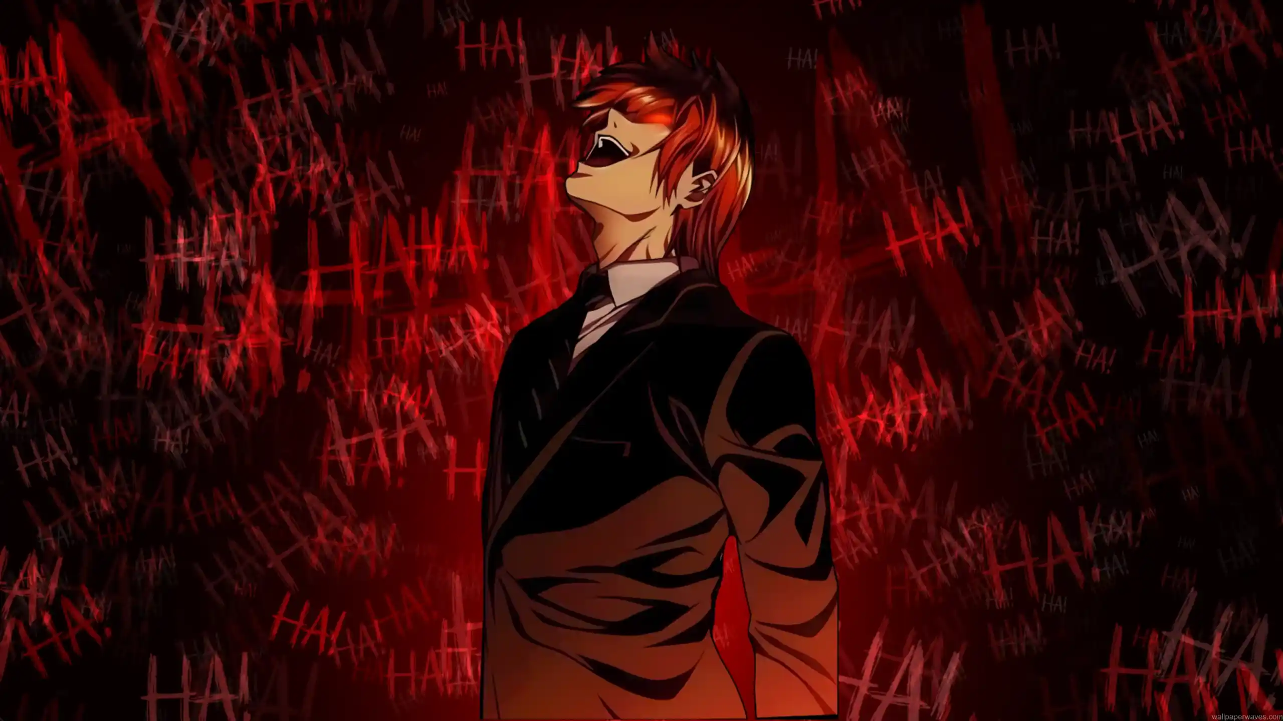 Evil Light Yagami Death Note Live Wallpaper