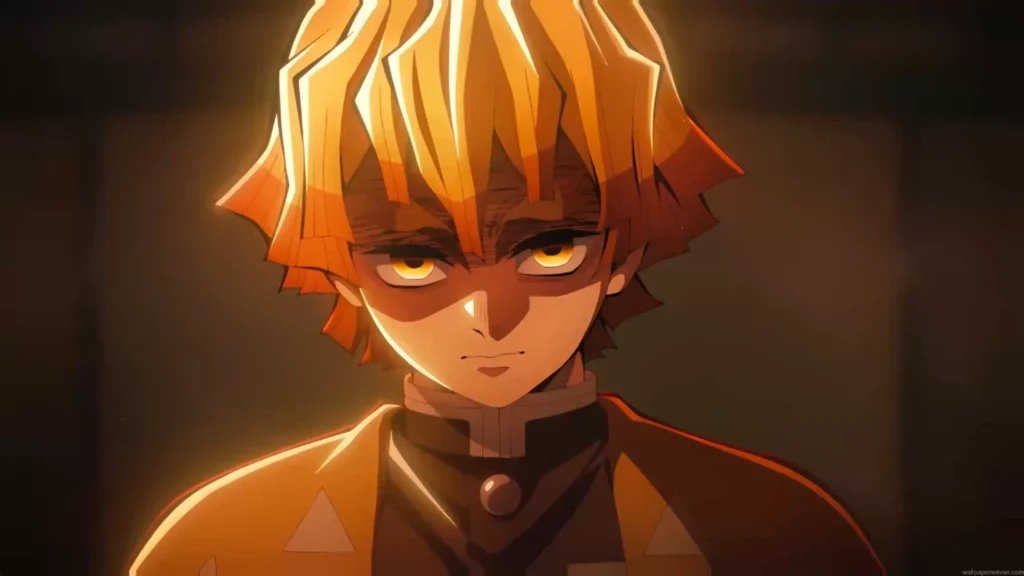 Zenitsu Infinity Castle Demon Slayer Live Wallpaper