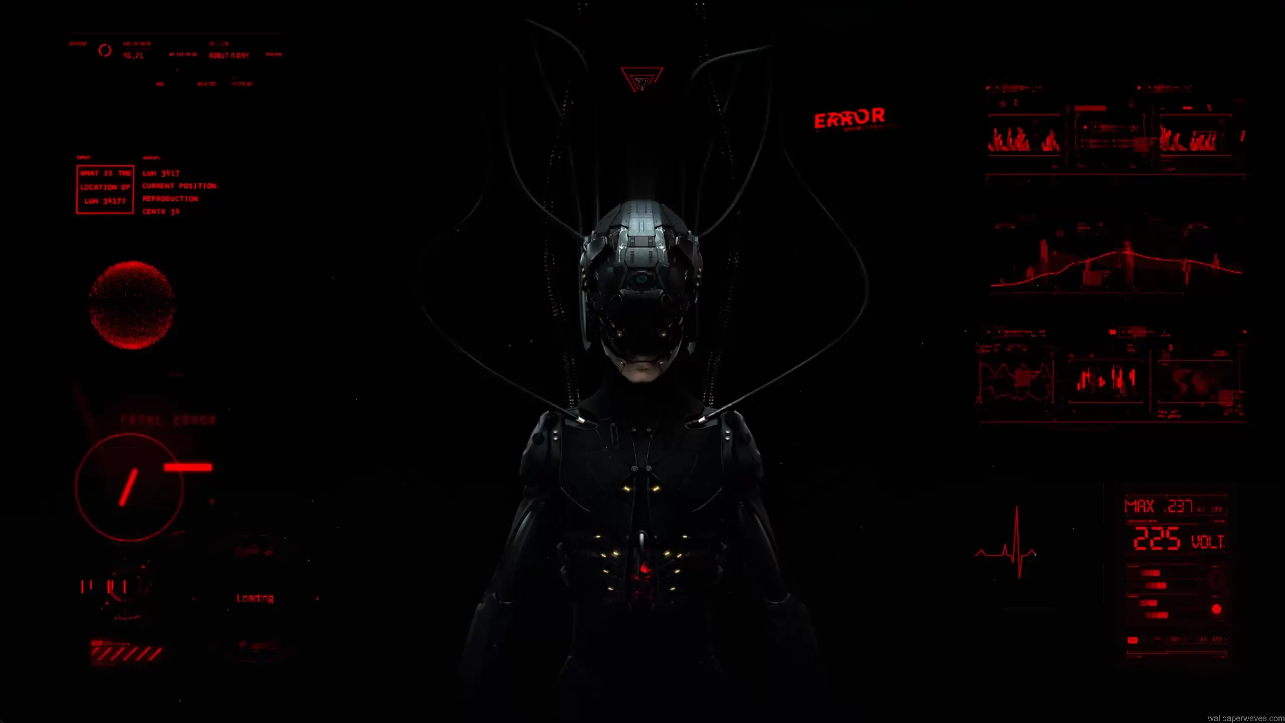 Cyberpunk Hacker Android Live Wallpaper