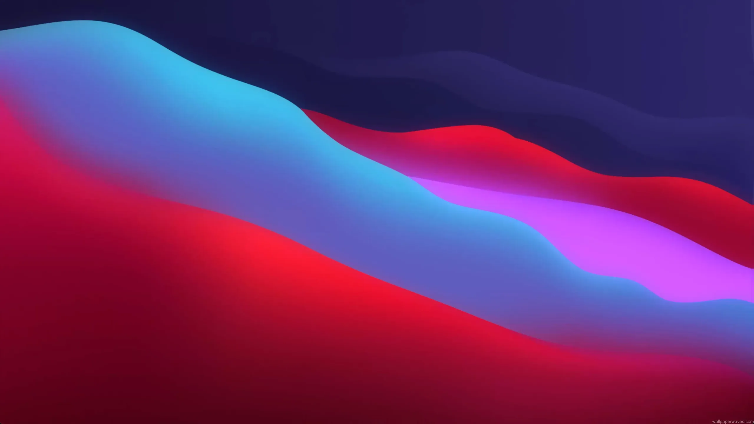 macOS Big Sur Gradient Flow Live Wallpaper
