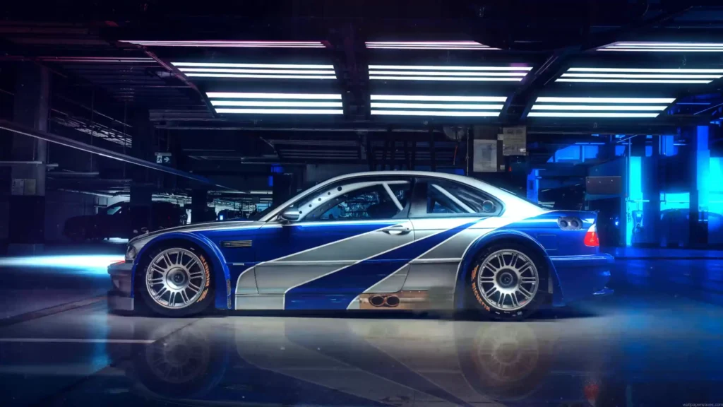 BMW M3 GTR Need for Speed Most Wanted Live Wallpaper