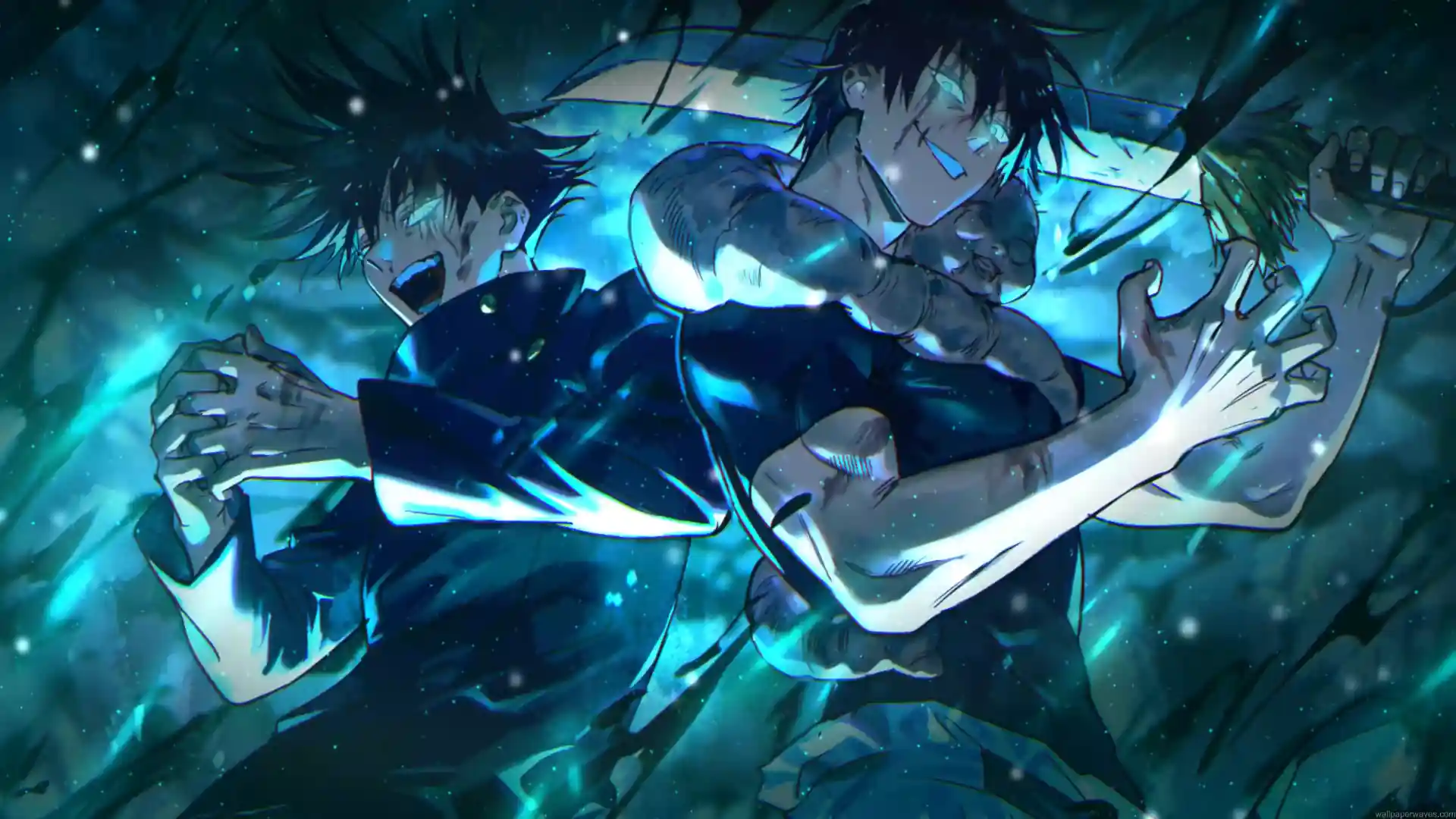 Megumi Fushiguro and Toji Shadow Legacy Live Wallpaper